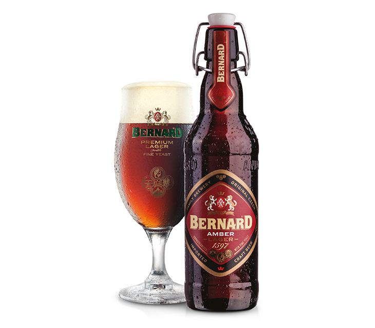 Amber Lager with fine yeast | Rodinný pivovar BERNARD