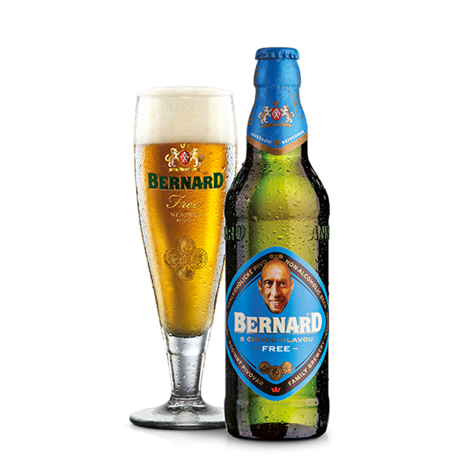 BERNARD s čistou hlavou Free | E-shop - Rodinný pivovar BERNARD
