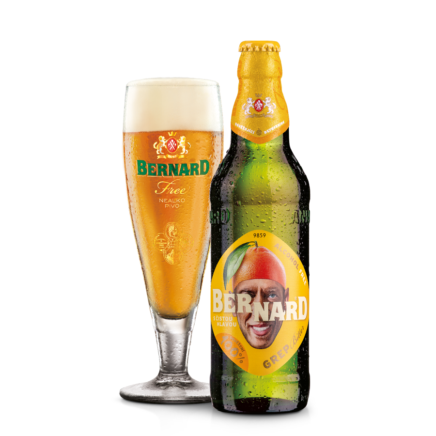 BERNARD s čistou hlavou Grep | E-Shop - Rodinný pivovar BERNARD